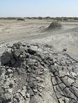 Mud volcano Dashgil (Bakı, Garadagh District), volkan  Bakü'den