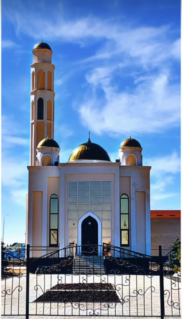 Cami Aitekebi District Central Mosque, Aktöbe eyaleti, foto