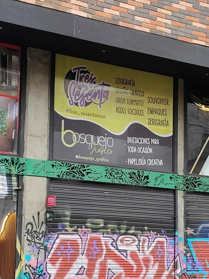 Grafik tasarımcılar Tres setenta, Medellin, foto