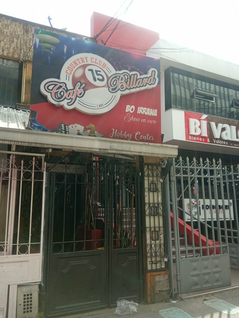 Spor barları Billares Country Club, Bogota, foto