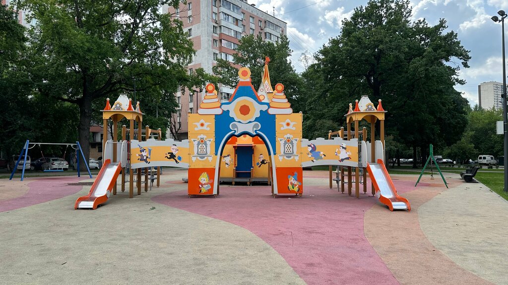 Oyun alanı Playground, Moskova, foto
