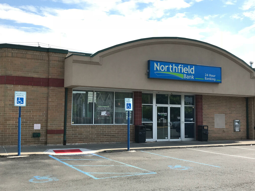 ATM'ler Northfield Bank, New York, foto