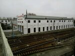 ОП Симферопольское моторвагонное депо ФГУП КЖД (улица Москалёва No:2Б), demiryolları yönetimi ve bakımı   Simferopol'dan (Akmescit'ten)