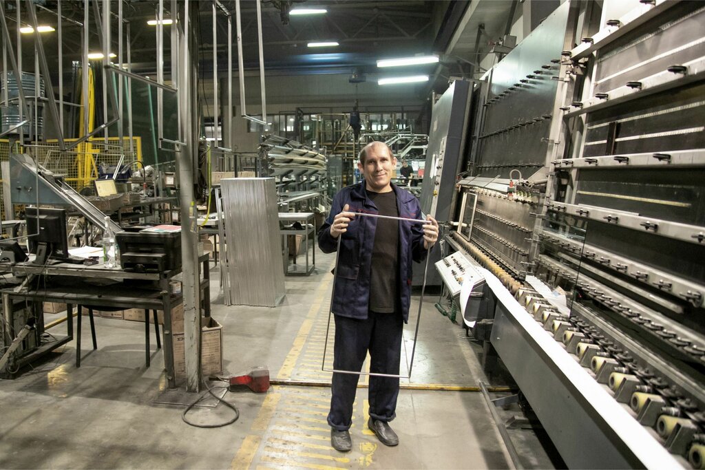 Sanayi kuruluşu Glassiker, Cheboksary, foto