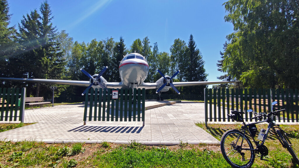 Teknoloji anıtı Airplane, Çuvaşya, foto