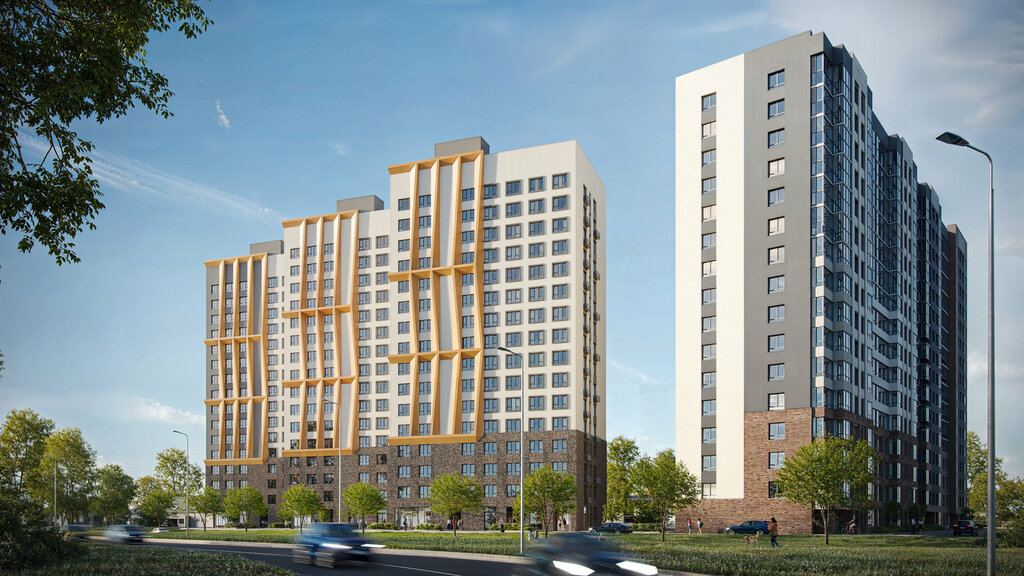 Konut blokları Садовый квартал, Perm, foto