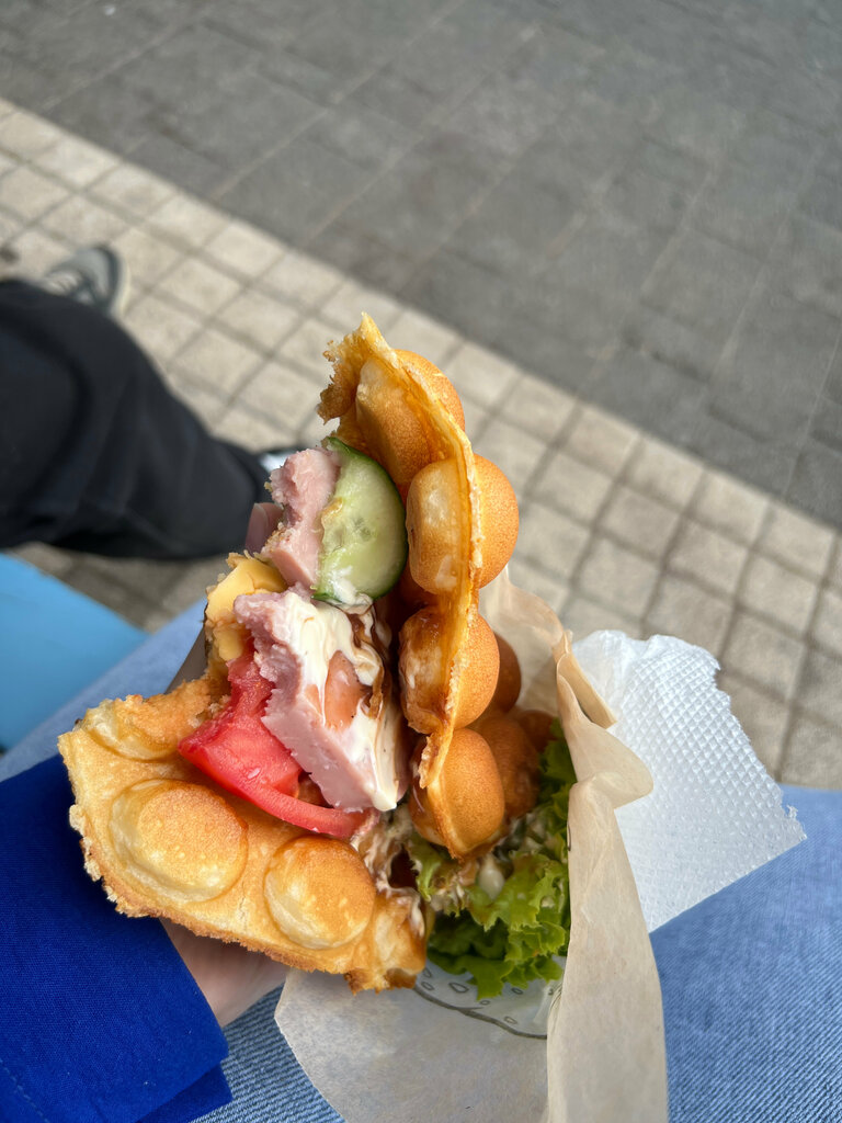 Fast food Гонконгские вафли, Mytişçi, foto