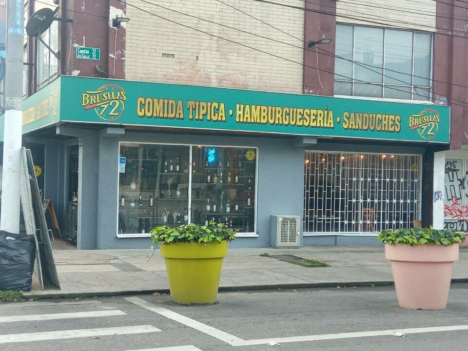 Fast food Bruselas 72, Bogota, foto