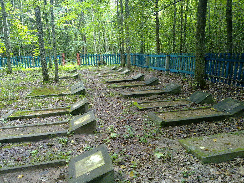 Anıt, heykel Братская могила, Mogiliovskaya oblastı, foto