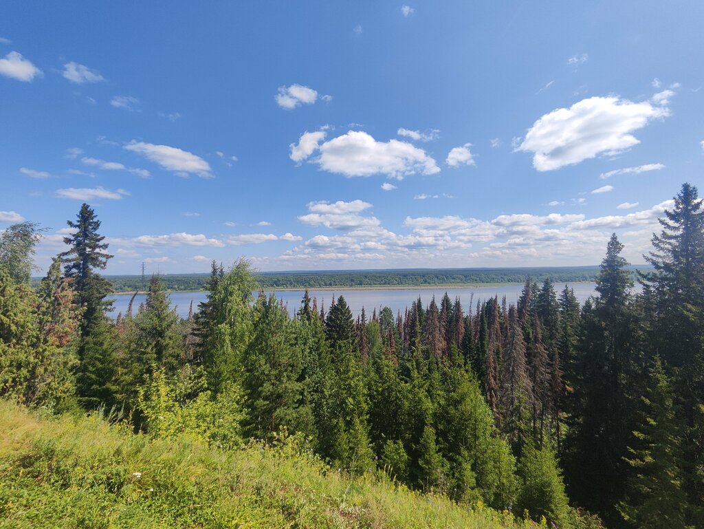 Seyir terası Observation deck, Udmurtiya, foto