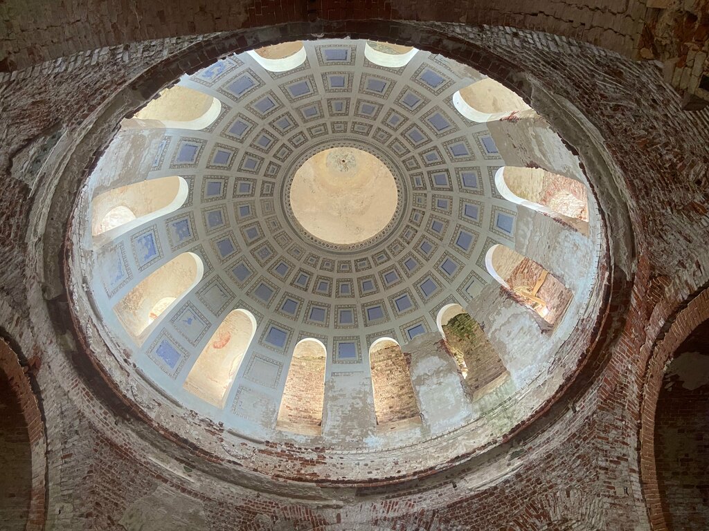 Ortodoks kiliseleri Tserkov Petra i Pavla V Zagorye, Tverskaya oblastı, foto
