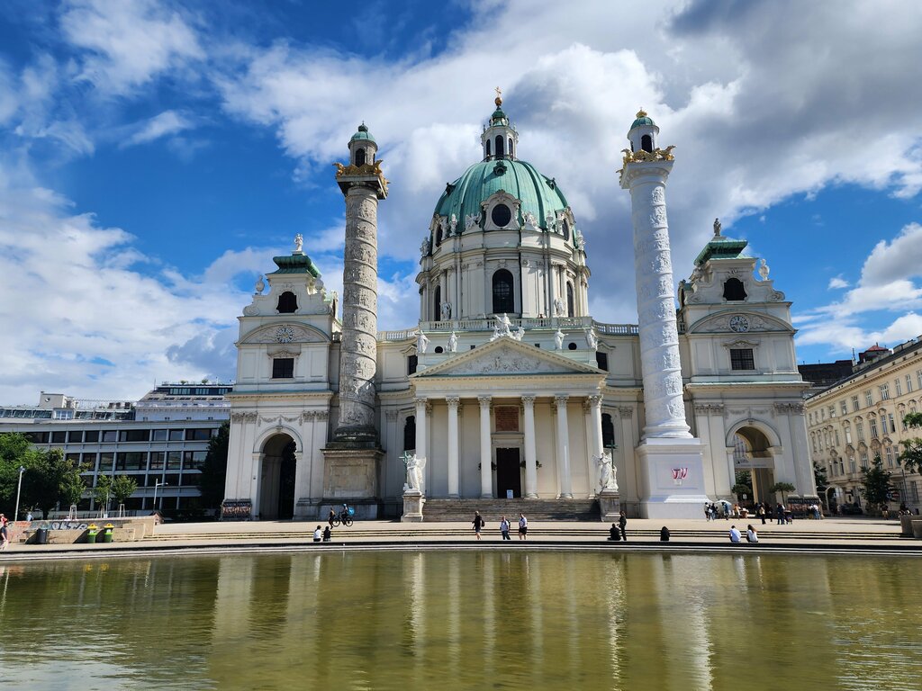 Katolik kiliseleri Karlskirche, Viyana, foto
