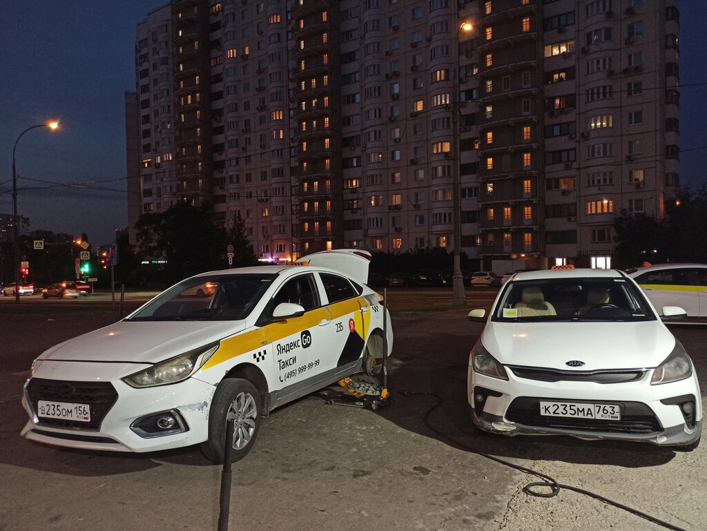 Oto lastik tamiri Шиномонтаж, Moskova, foto