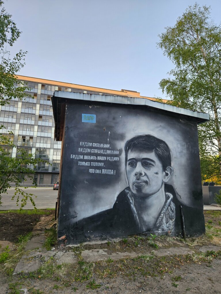 Sokak sanatı Данила Багров, Severodvinsk, foto