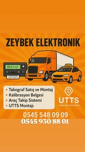 Takograf - Taksimetre Servisi Zeybek Elektronik (Aydın, Efeler, Afrodisias Blv., 4F), otomobil servisi  Efeler'den