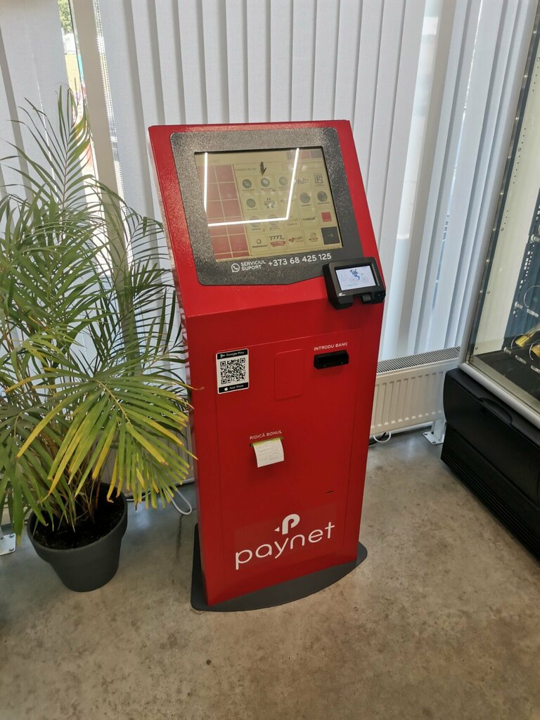 Ödeme terminali Paynet, Kişinev, foto