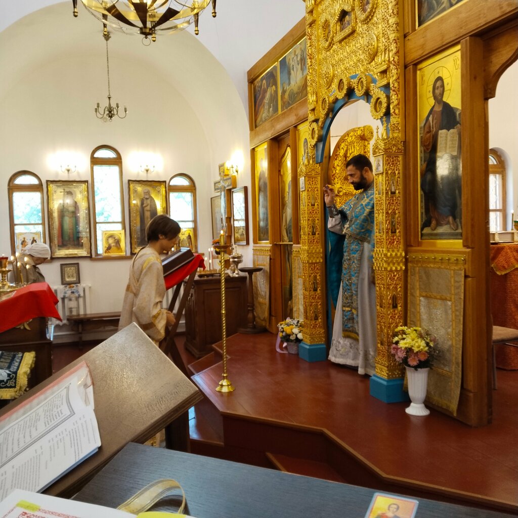 Ortodoks kiliseleri Tserkov Tatiany Muchenitsy V Novotyryshkino, Altayski krayı, foto