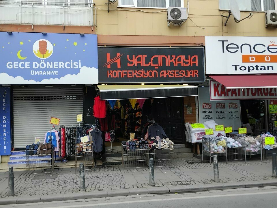 Giyim mağazası Yalçınkaya Konfeksiyon Aksesuar, İstanbul, foto