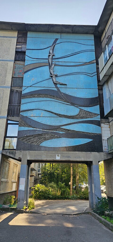 Dekorasyon ve süsleme, onur panosu Декоративное панно Чайки, Saint‑Petersburg, foto