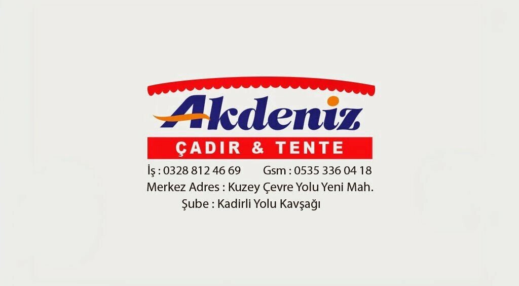 Sanayi kuruluşu Akdeniz Çadırcılık, Osmaniye, foto