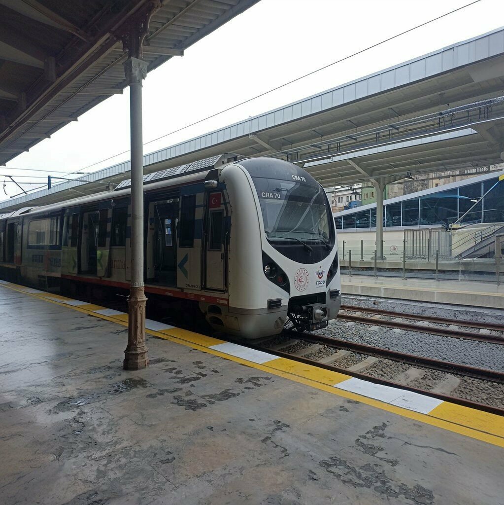 Tren istasyonu Eminönü Sirkeci Garı, İstanbul, foto