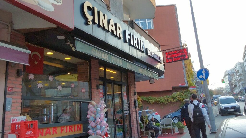 Ekmek fırını Çınar Fırın, İstanbul, foto