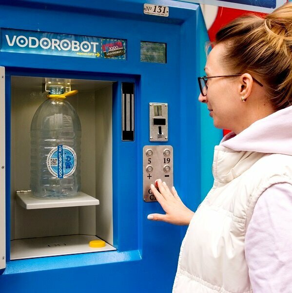 Su satışı Vodorobot, водомат, Ufa, foto