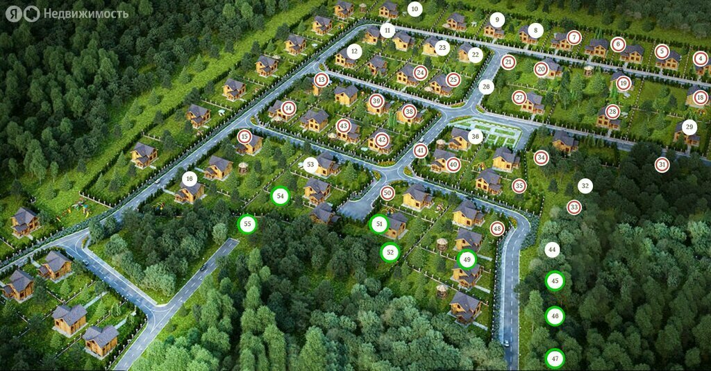 Yazlık yerleşim Ёлки, Moskova ve Moskovskaya oblastı, foto