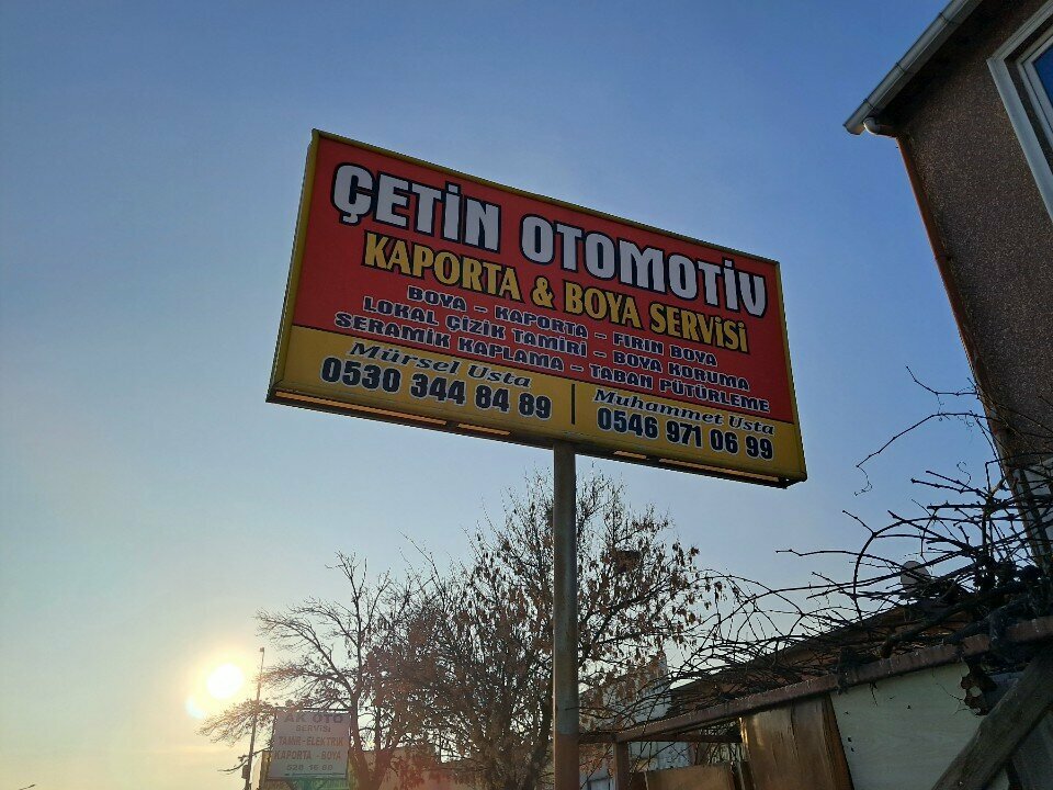Oto kaporta Çetin otomotiv, Ankara, foto