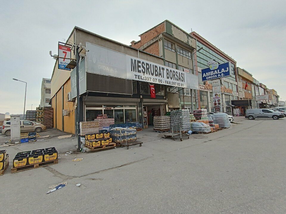 Alkollü içecek toptan Palamutoğlu A. Ş. Meşrubat Borsası, Ankara, foto