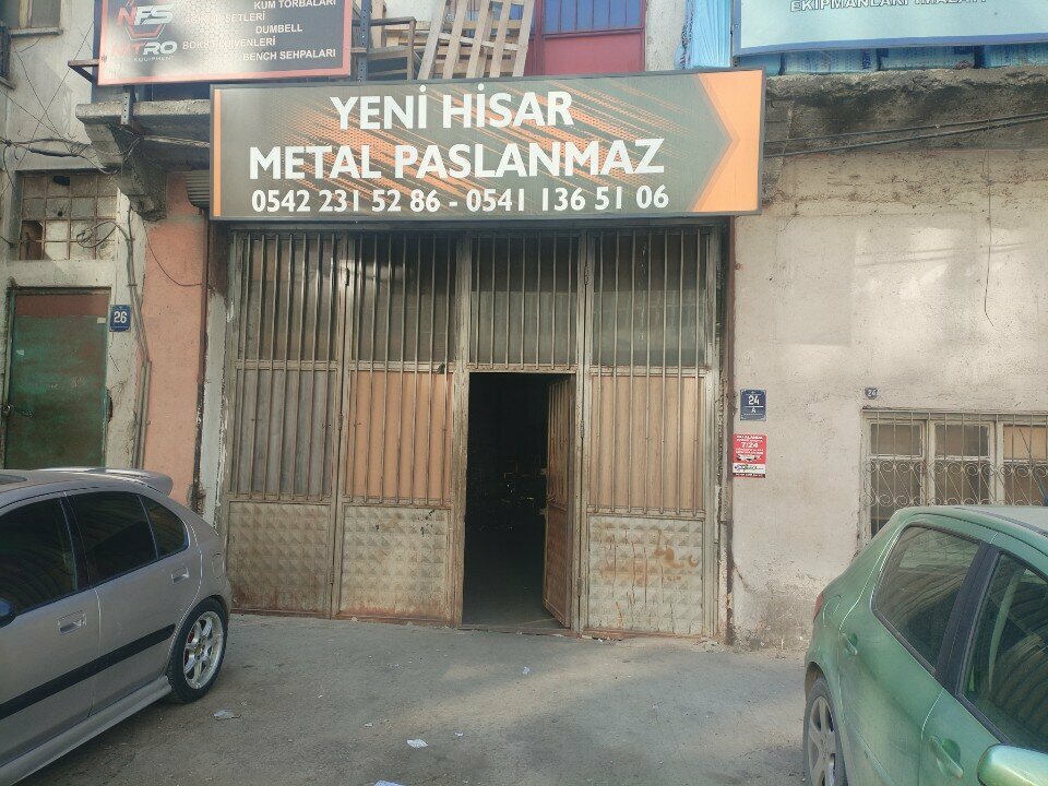 Metal işleme ekipmanları Yeni Hisar Metal Paslanmaz, Ankara, foto
