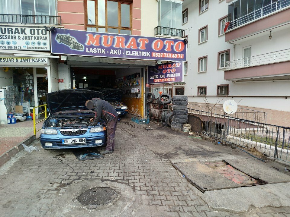Oto lastik tamiri Murat Oto, Ankara, foto