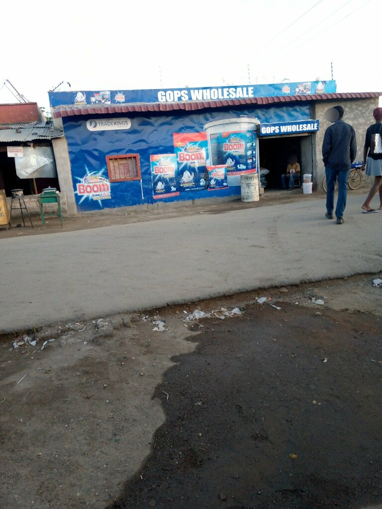 Market God Is Able Grocery, Lusaka, foto
