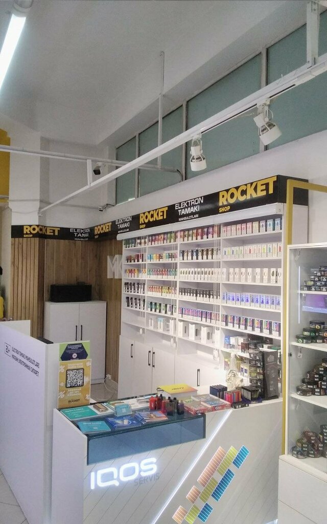Elektronik sigara satış noktaları Rocket Shop, Taşkent, foto