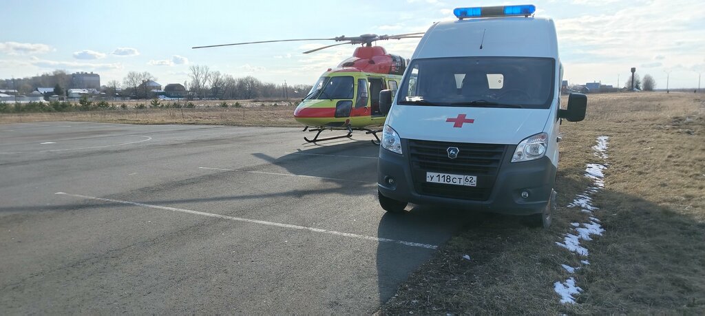 Helikopter pisti Helipad, Riazanskaya oblastı, foto
