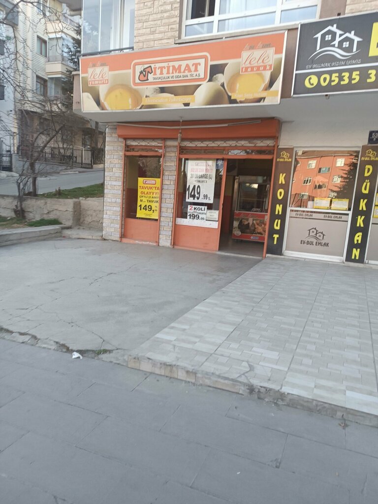 Süt ürünleri satış mağazaları İtimat Gıda Satış Noktası, Ankara, foto