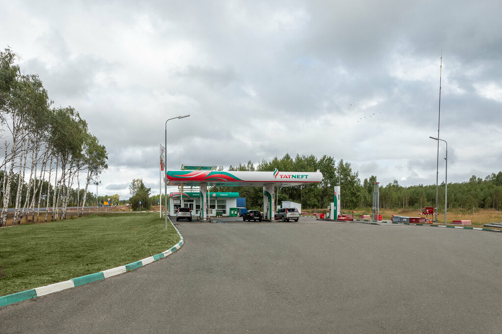 Benzin istasyonu Tatneft', Yaroslavskaya oblastı, foto
