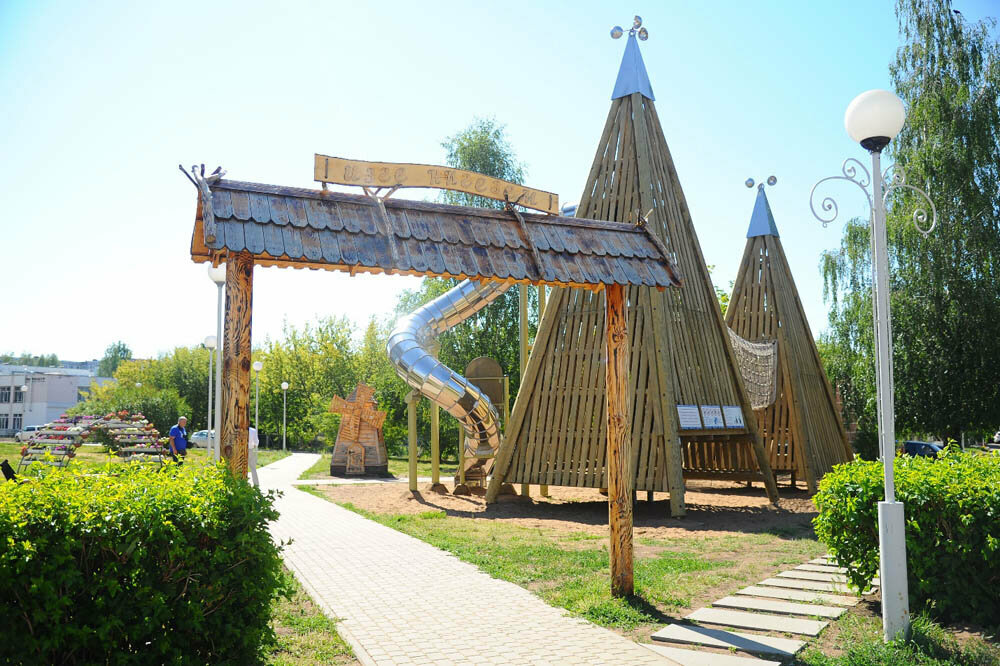Oyun alanı Playground, Agidel, foto