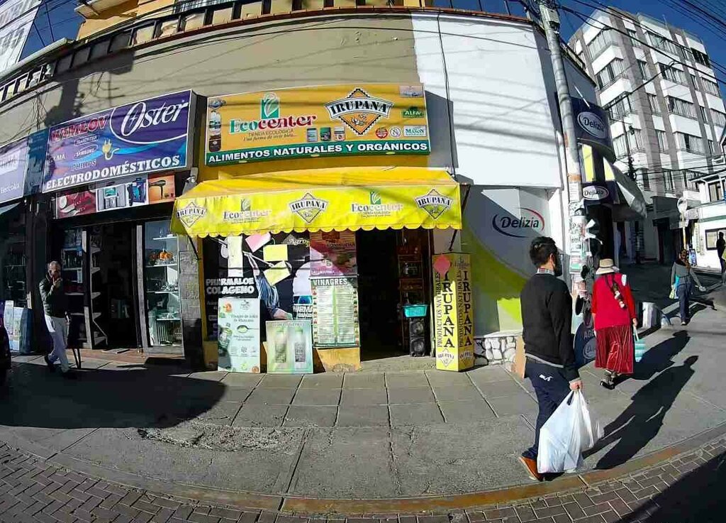 Market Ecocenter- Irupana Sur, La Paz, foto