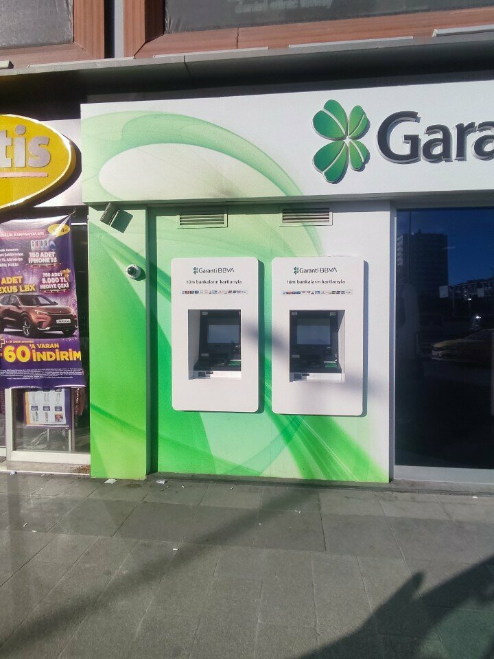 ATM'ler Garanti BBVA ATM, İstanbul, foto