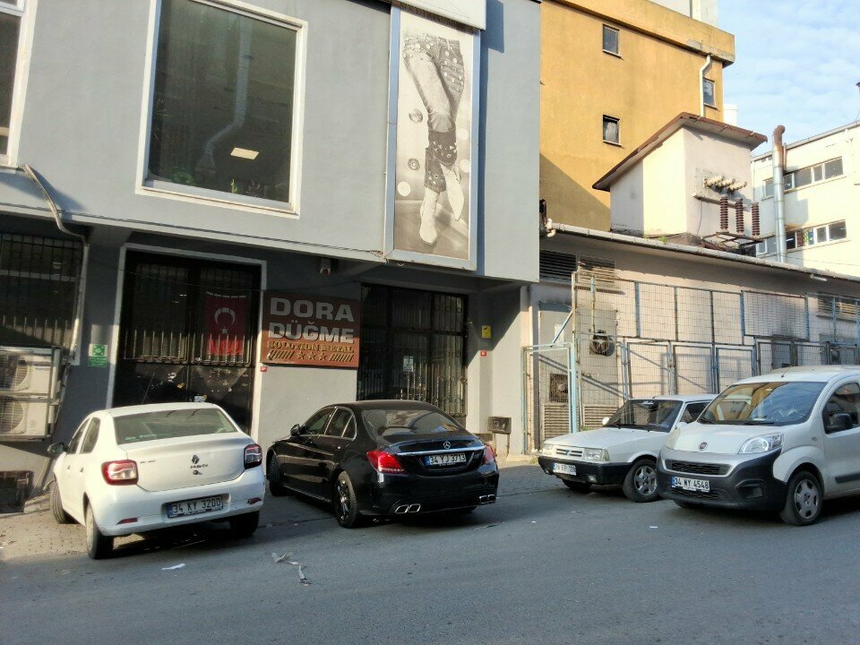 Tekstil ekipmanları Dora Düğme, İstanbul, foto