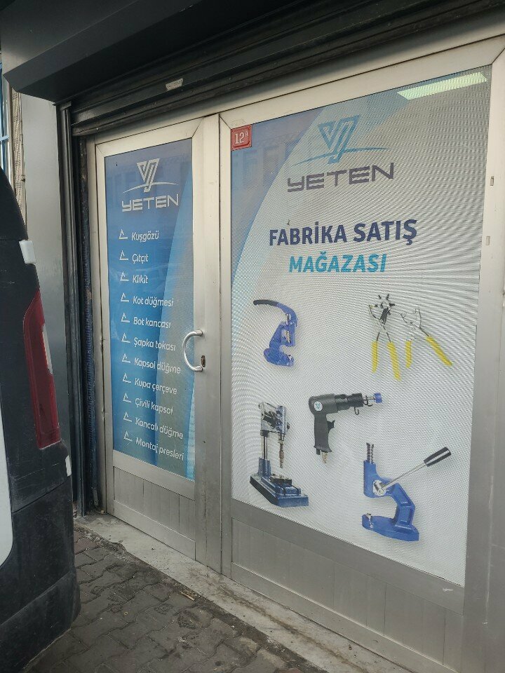 Tekstil ekipmanları Yeten Aksesuar, İstanbul, foto