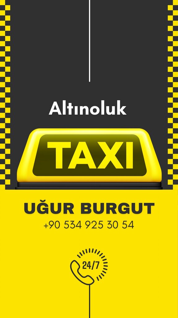 Taksi durağı Altınoluk Taksi, Edremit, foto