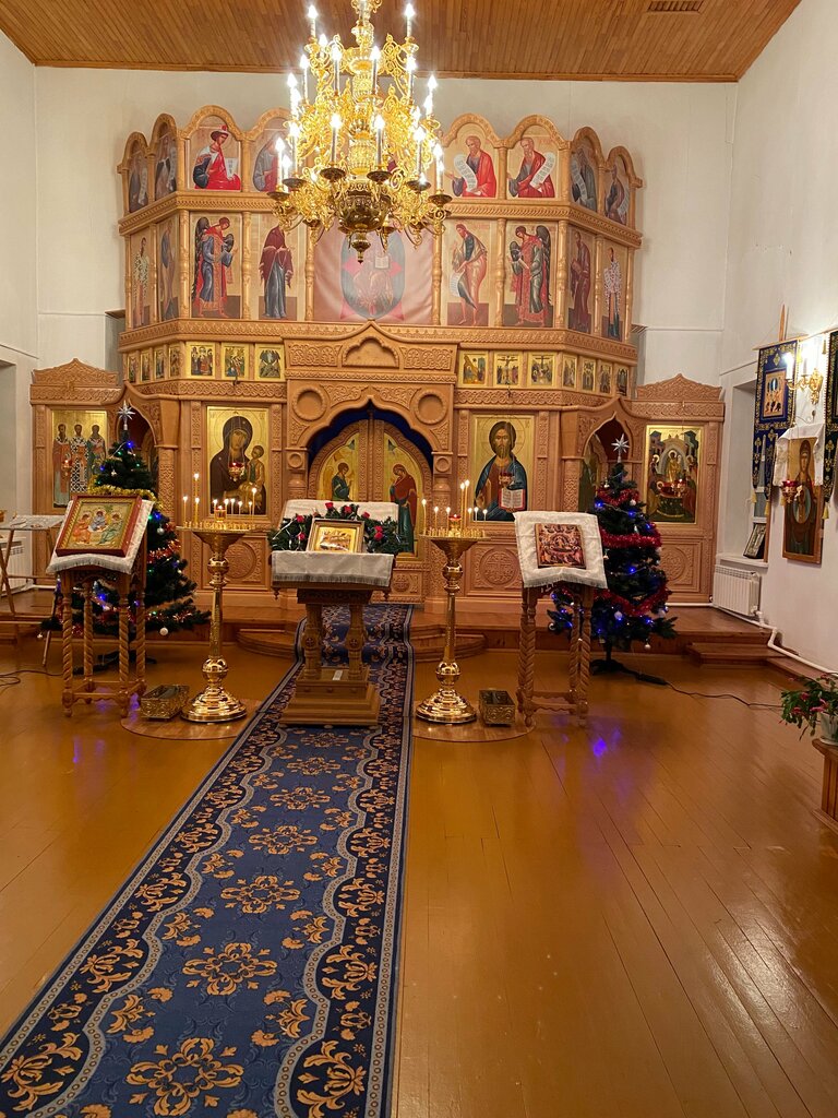 Ortodoks kiliseleri Церковь Успения Пресвятой Богородицы с.Селиярово, Hantı‑Mansi Özerk Okrugu, foto