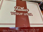 Tatlici Yusuf Usta (İstanbul, Fatih, Hoca Gıyasettin Mah., Hacı Kadın 1. Çk. Sok., 1), pasta, şekerleme ve tatlı  İstanbul'dan