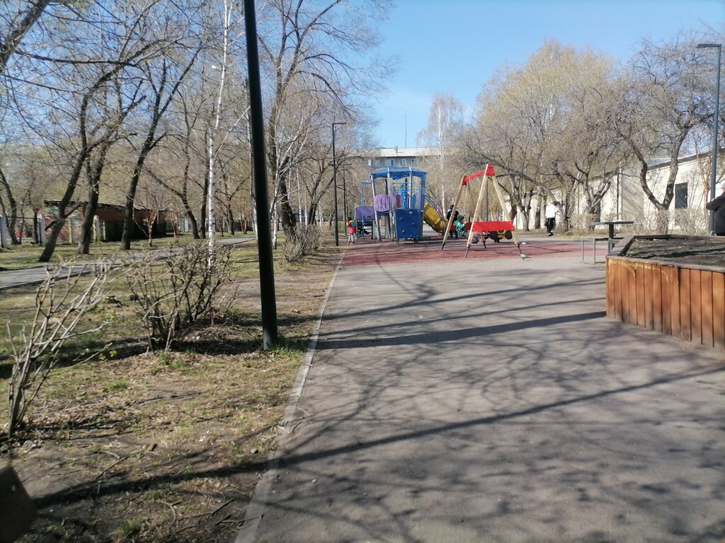 Kültür ve eğlence parkları Лучистый сквер, Krasnoyarsk, foto