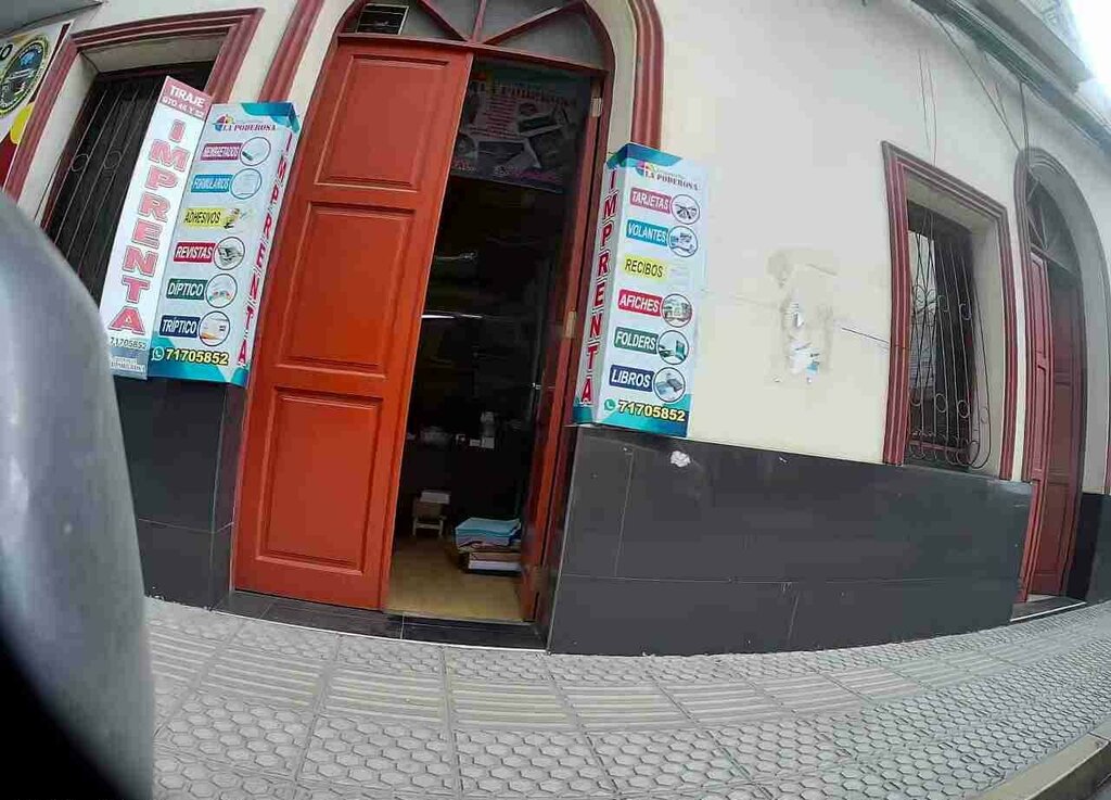 Matbaalar Imprenta Lapoderosa, Cochabamba, foto