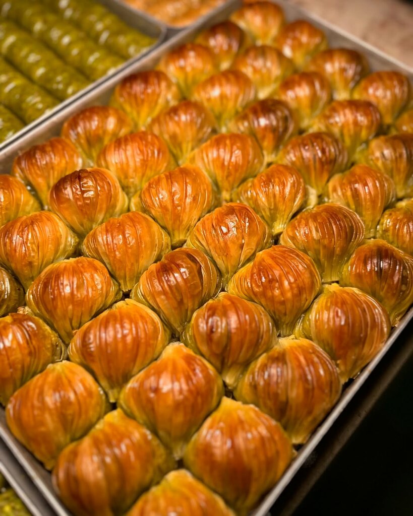 Pasta, şekerleme ve tatlı Emirgan Baklavaları, Bursa, foto