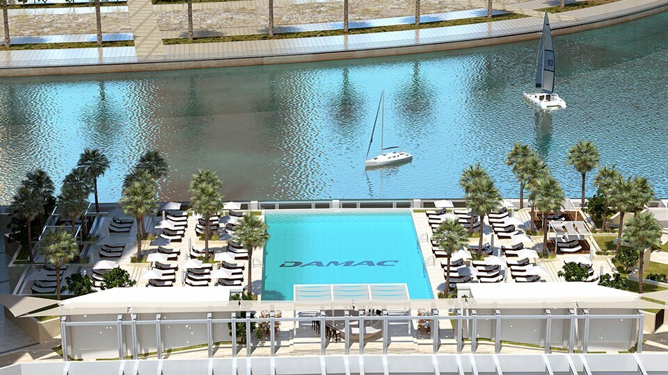 Konut blokları Damac Privé, Dubai, foto