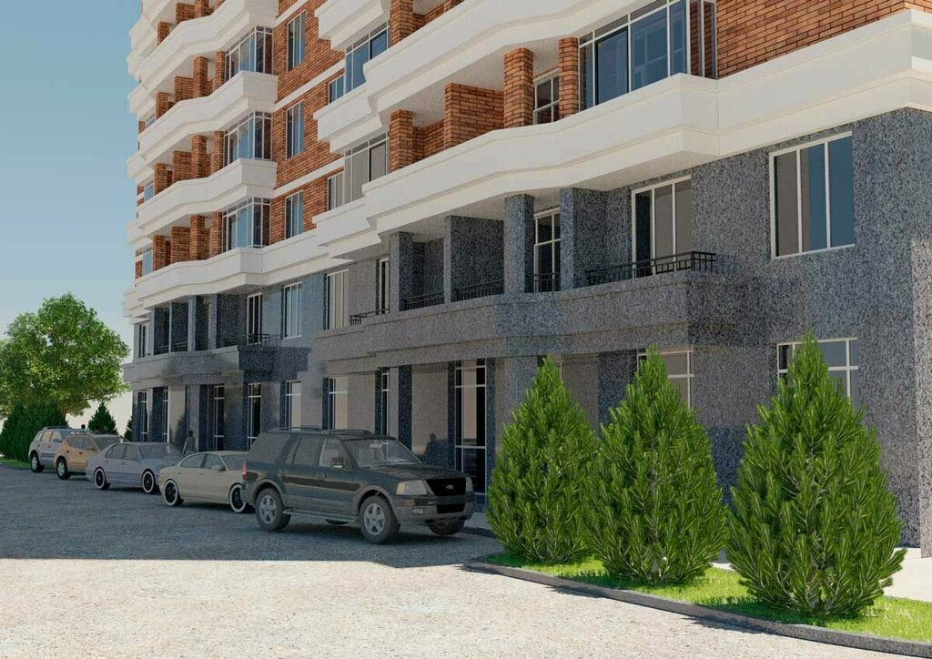 Konut blokları Николаева, Grozni, foto